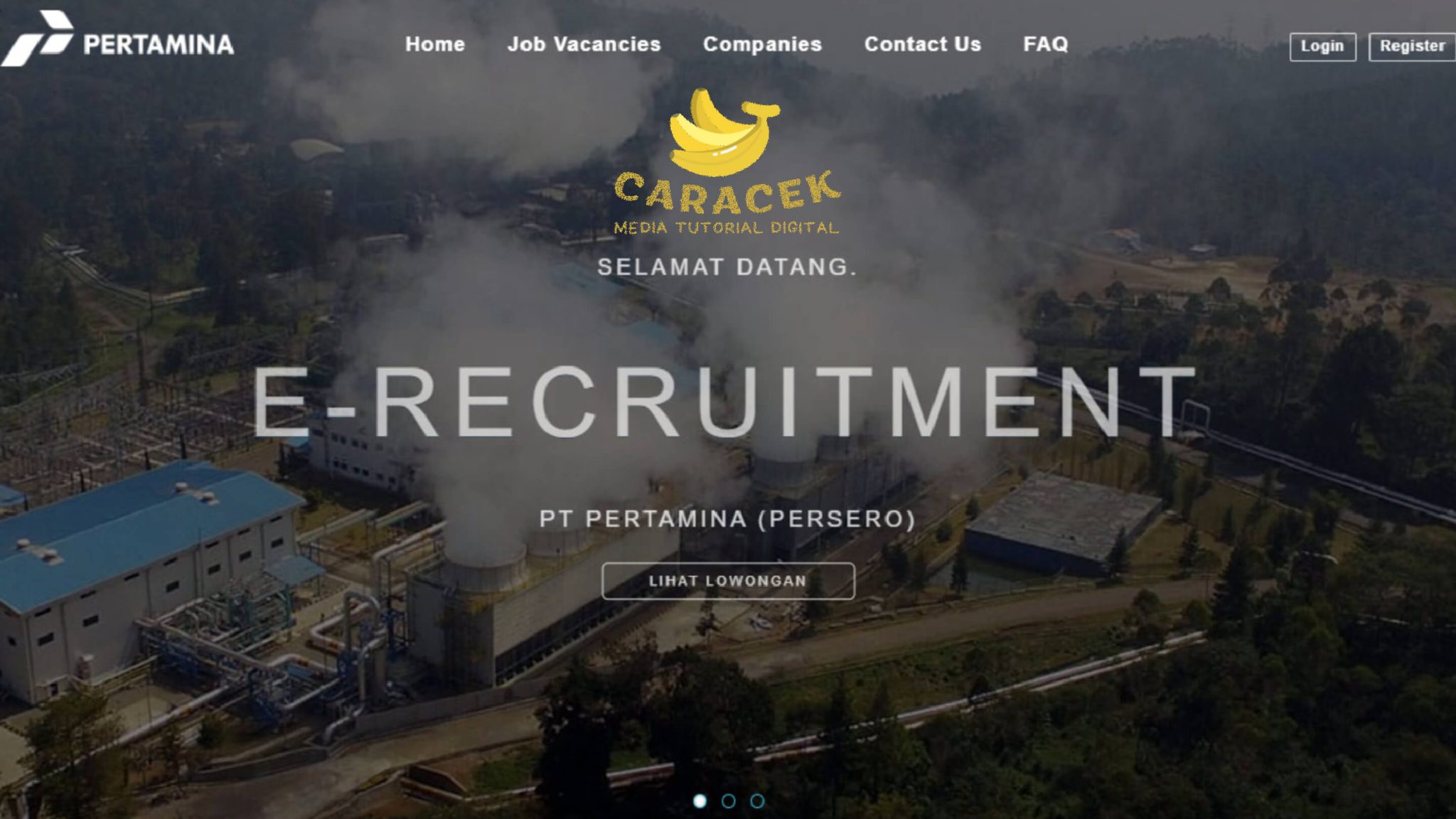 Cara Verifikasi Akun Pertamina bagi Para Pendaftar Rekrutmen - Caracek