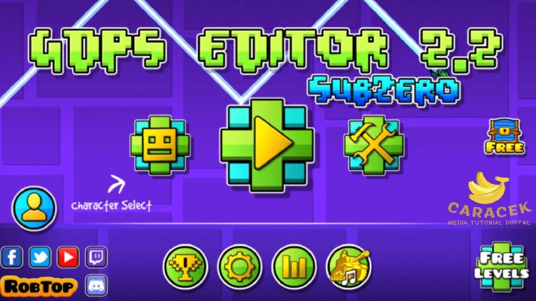 GDPS Editor 2.2 APK untuk Main Geometry Dash lebih Seru - Caracek