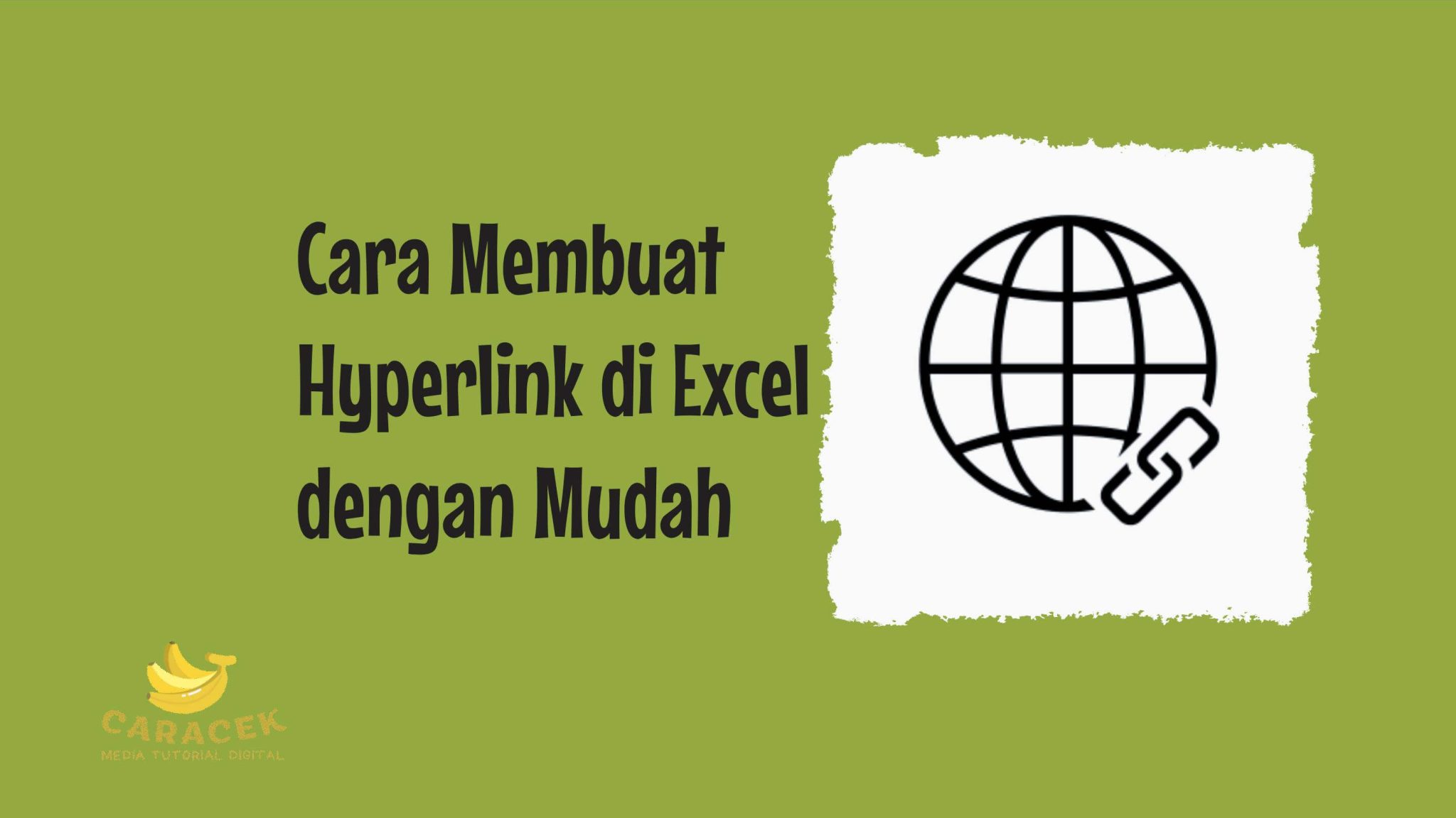 Cara Membuat Hyperlink di Excel dengan Mudah - Caracek